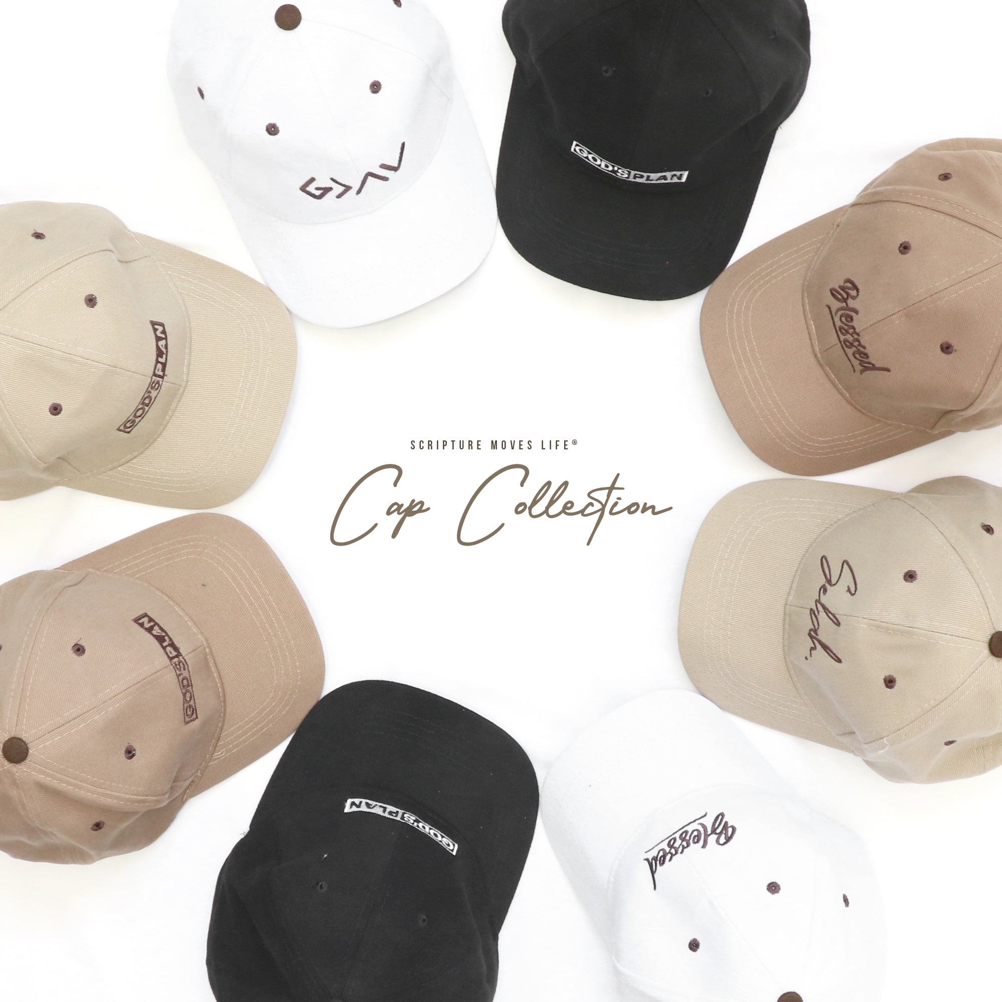 Caps and Hats Collection – Scripture Moves Life